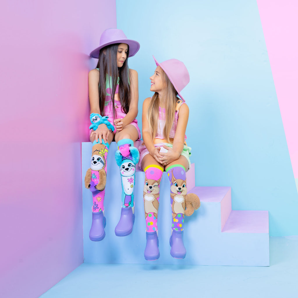 Crazy Fun Colourful Socks For Babies, Toddlers & Adults | MADMIA