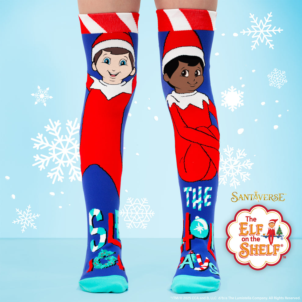 ELF ON THE SHELF SOCKS – MADMIA