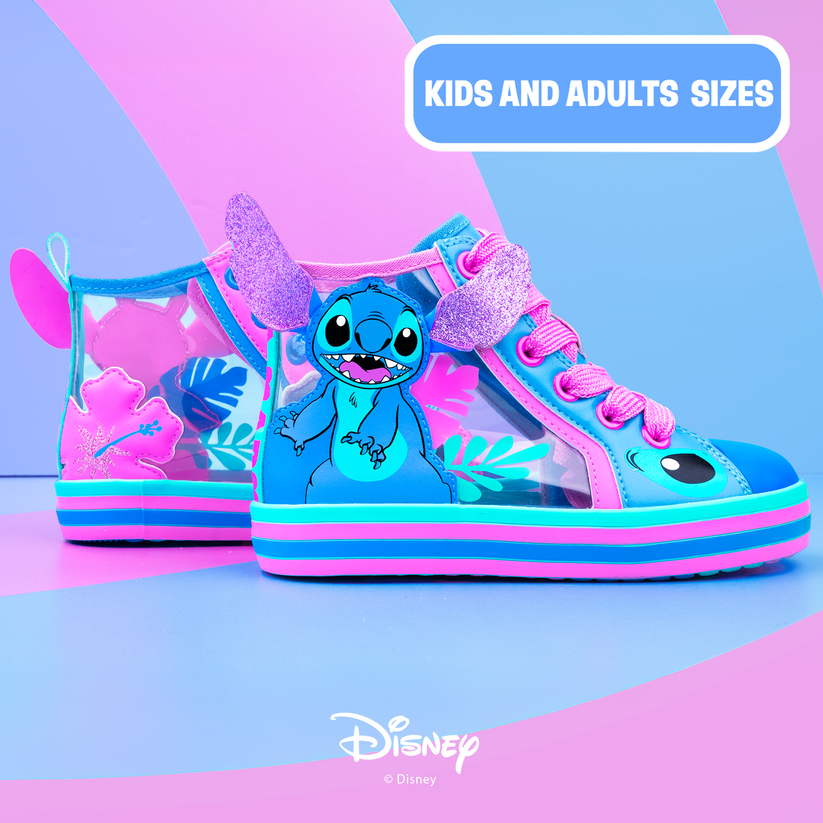 MADMIA Disney Stitch High-Top Shoes | Kids & Adults Sizes